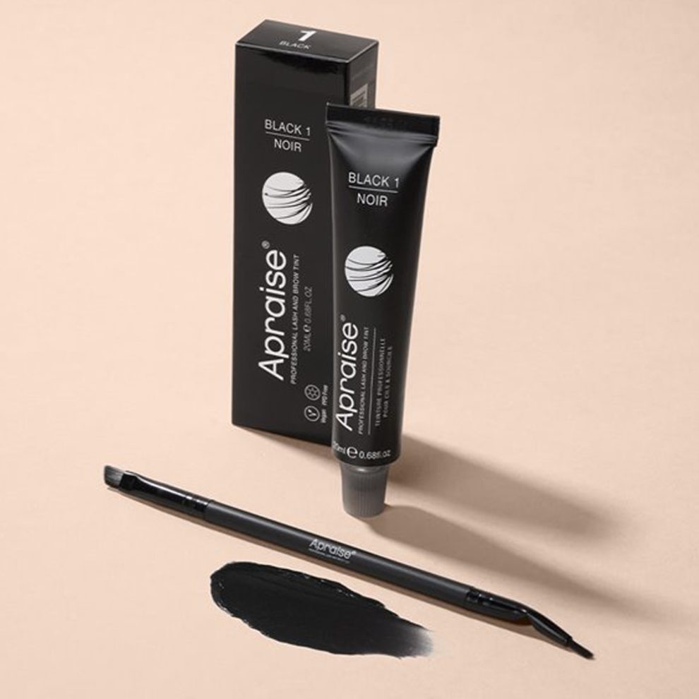 Vopsea gene si sprâncene Apraise Black 1 20ml - SalonPro